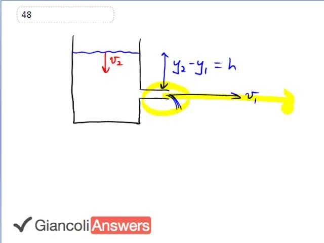 Giancoli 6th Edition, Chapter 10, Problem 48